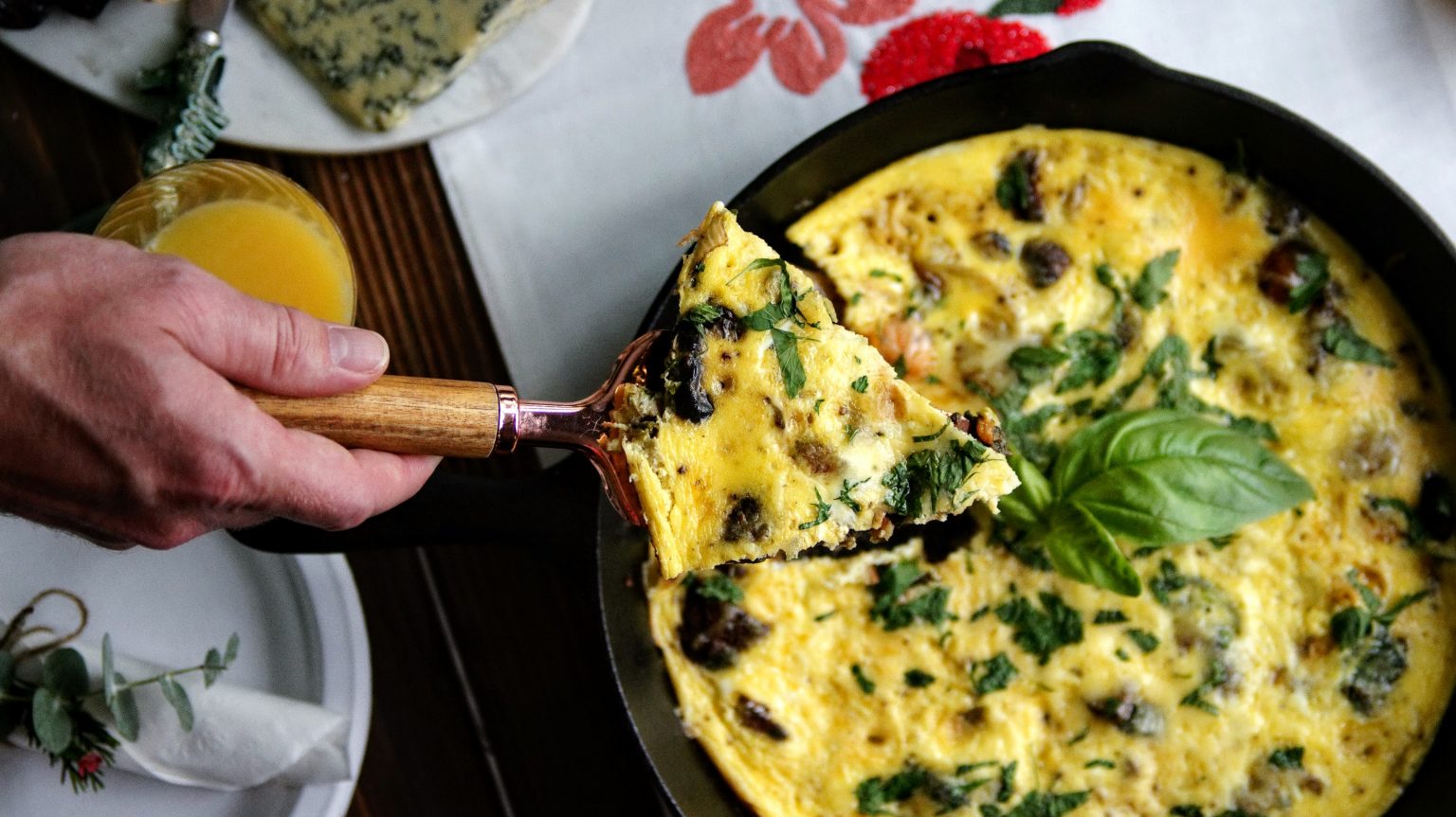 Hosted Brunch ~ Frittata - Cosette's Kitchen
