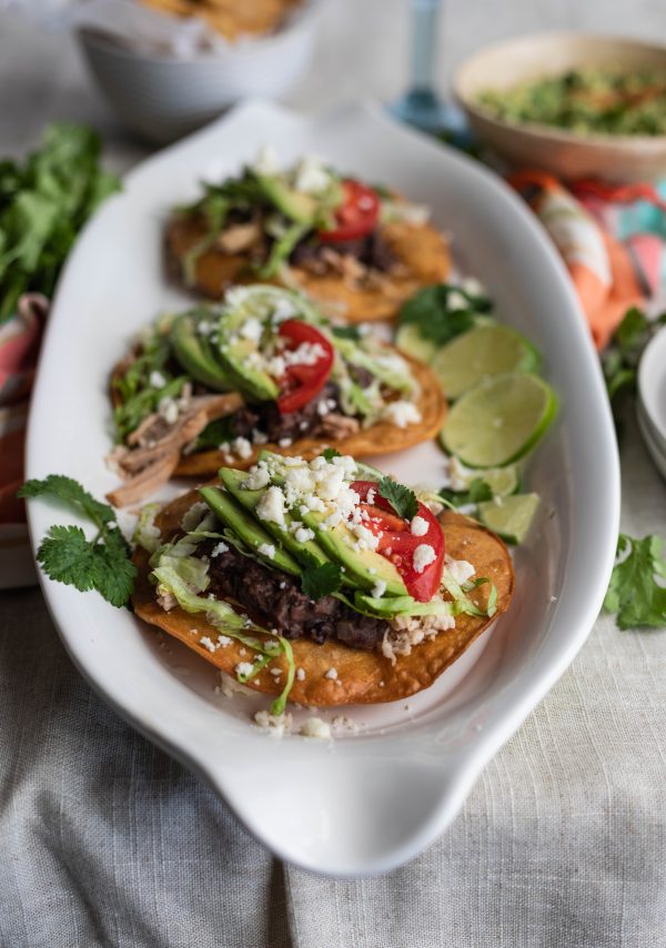 Pulled Pork Tostadas - Cosette's Kitchen
