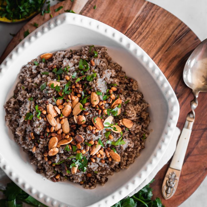 Lebanese Spiced Rice - Hashweh - Cosette's Kitchen