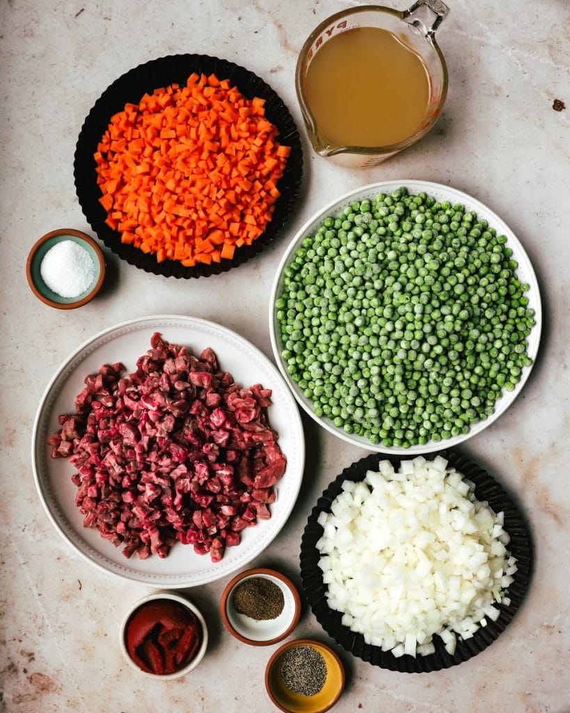 Lebanese Stew with Peas and Rice (bazella w riz) - Cosette's Kitchen