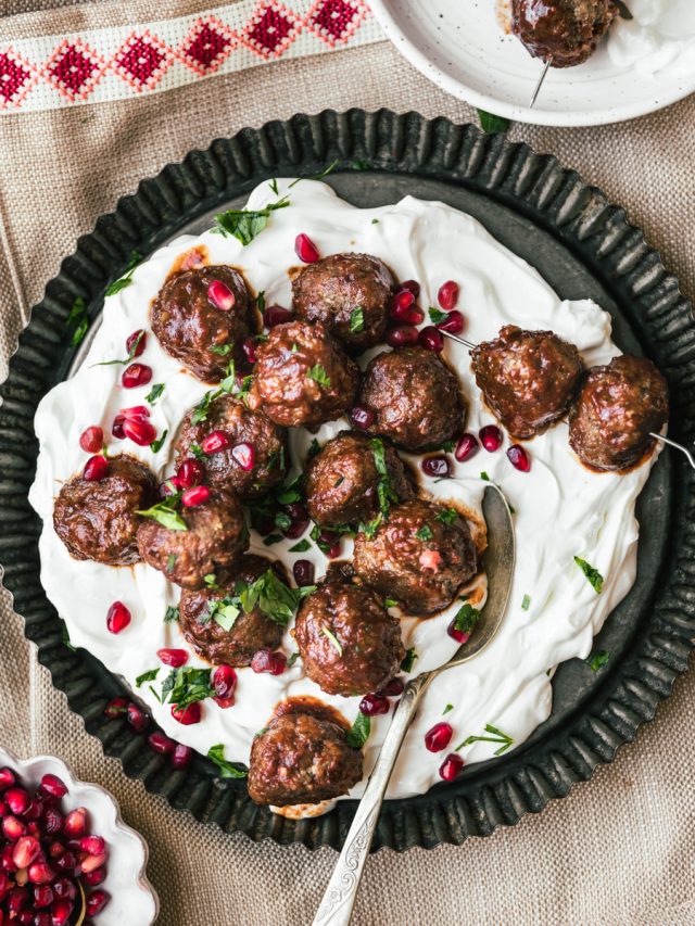 Grilled Lamb Rib Chops - Pomegranate Molasses and Cinnamon with Mint ...