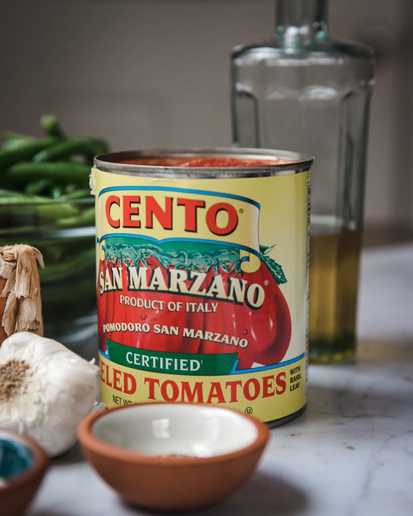 One Pot Lebanese Green Bean Stew - Loubieh (Loubia) bi Zeit - Cosette's ...