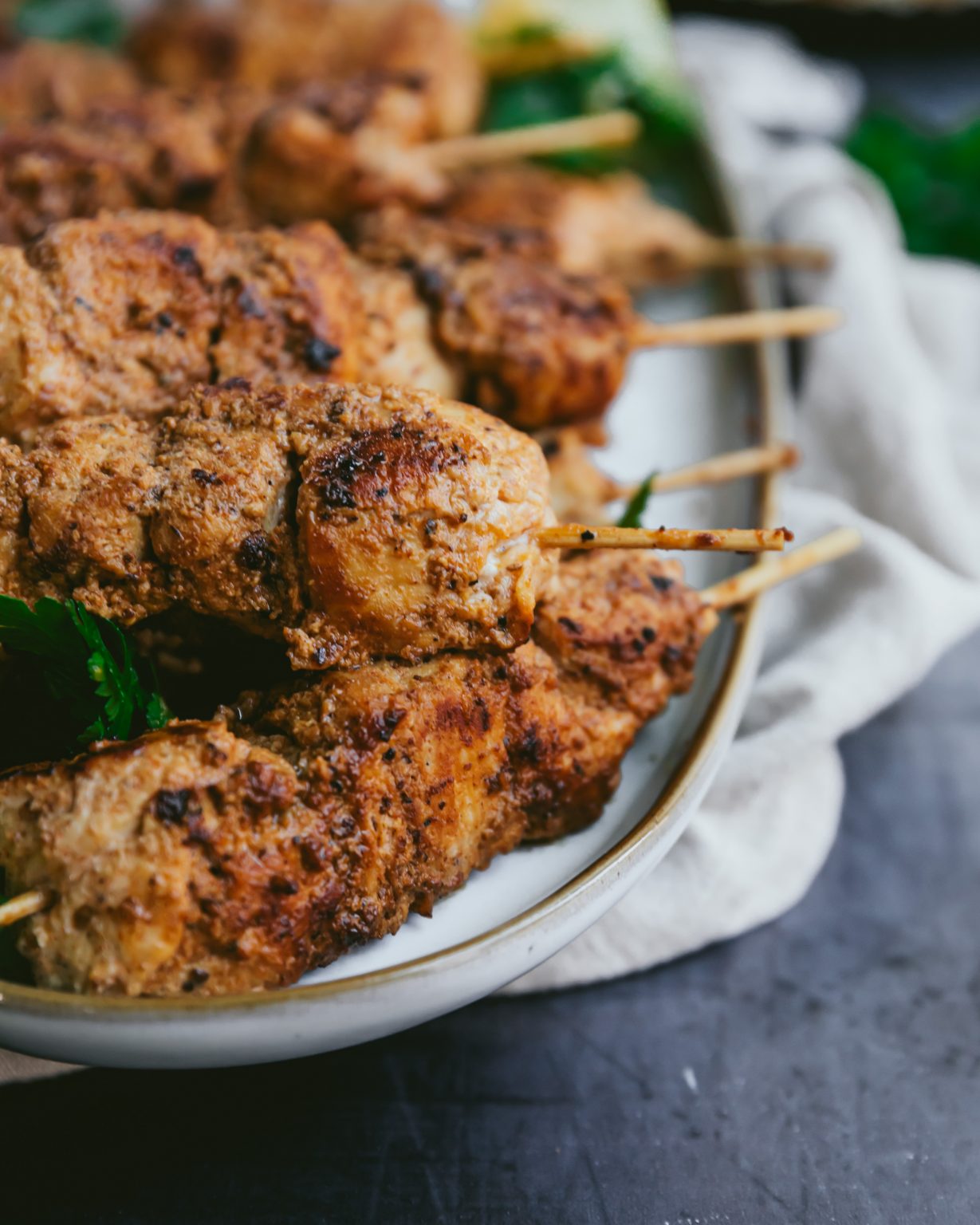 Authentic Shish Tawook - Lebanese Chicken Kebabs - Cosette's Kitchen
