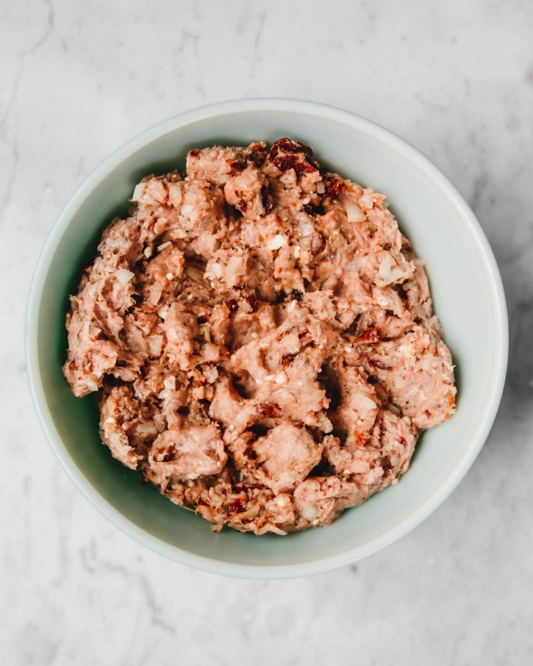 Easy Mediterranean Ground Turkey Burger Sliders - Sheet Pan Method ...