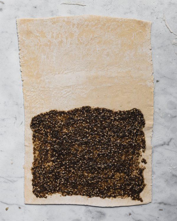 Easy Puff Pastry Rolls with Za'atar and Cheese - Cosette's Kitchen
