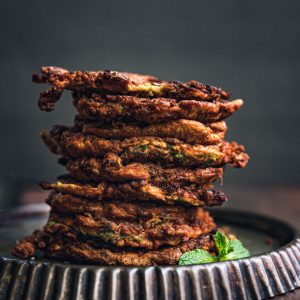 Ejjeh - Vegetarian Lebanese Herb Omelette - Cosette's Kitchen