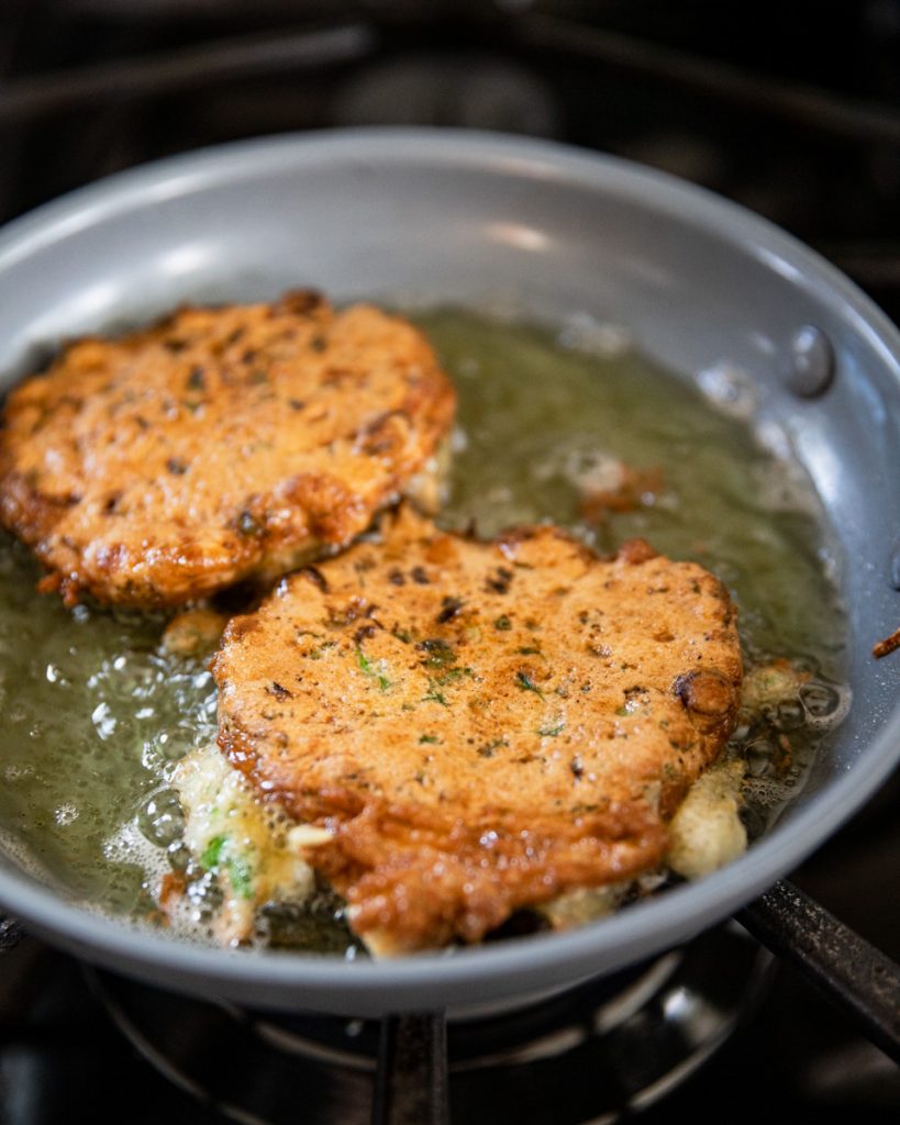 Ejjeh - Vegetarian Lebanese Herb Omelette - Cosette's Kitchen