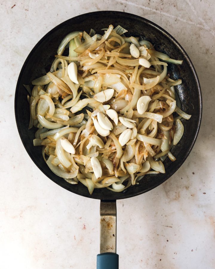 Caramelized Onion + Leek Savory Tart with Herbed Goat + Parmesan Cheese ...