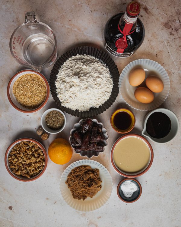 Date Anise Molasses Breakfast Cake with Tahini and Sesame - Cosette's ...