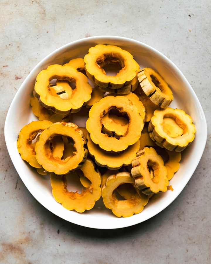 Roasted Delicata Squash Rings with Middle Eastern Spices - Cosette's ...