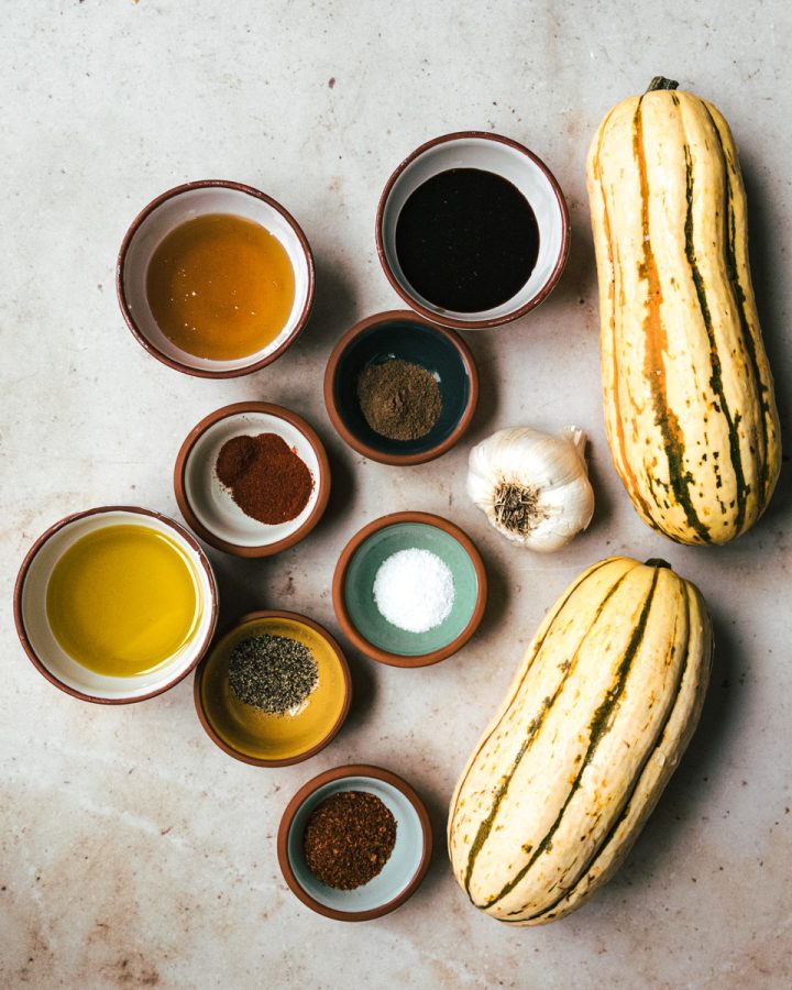 Roasted Delicata Squash Rings with Middle Eastern Spices - Cosette's ...