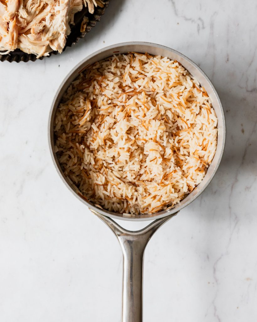 Lebanese Chicken Fatteh (Fattet Djaj) - Cosette's Kitchen