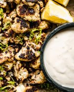 Roasted Lebanese Cauliflower Bites - No Frying!! {Arnabeet} - Cosette's ...