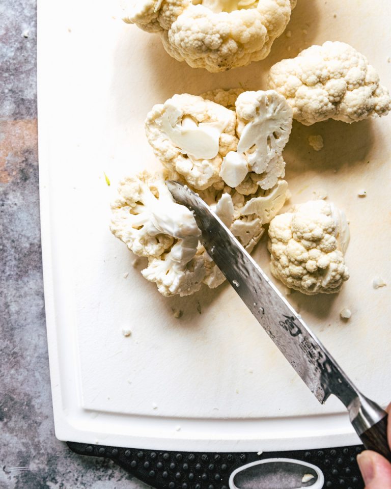 Roasted Lebanese Cauliflower Bites - No Frying!! {Arnabeet} - Cosette's ...