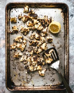 Roasted Lebanese Cauliflower Bites - No Frying!! {Arnabeet} - Cosette's ...