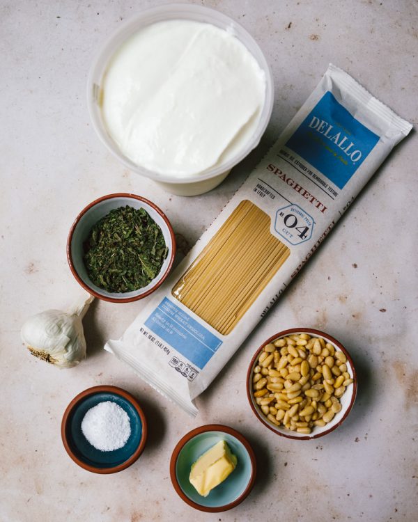 Lebanese Pasta with Yogurt Garlic Sauce {Macarona bil Laban} - Cosette ...