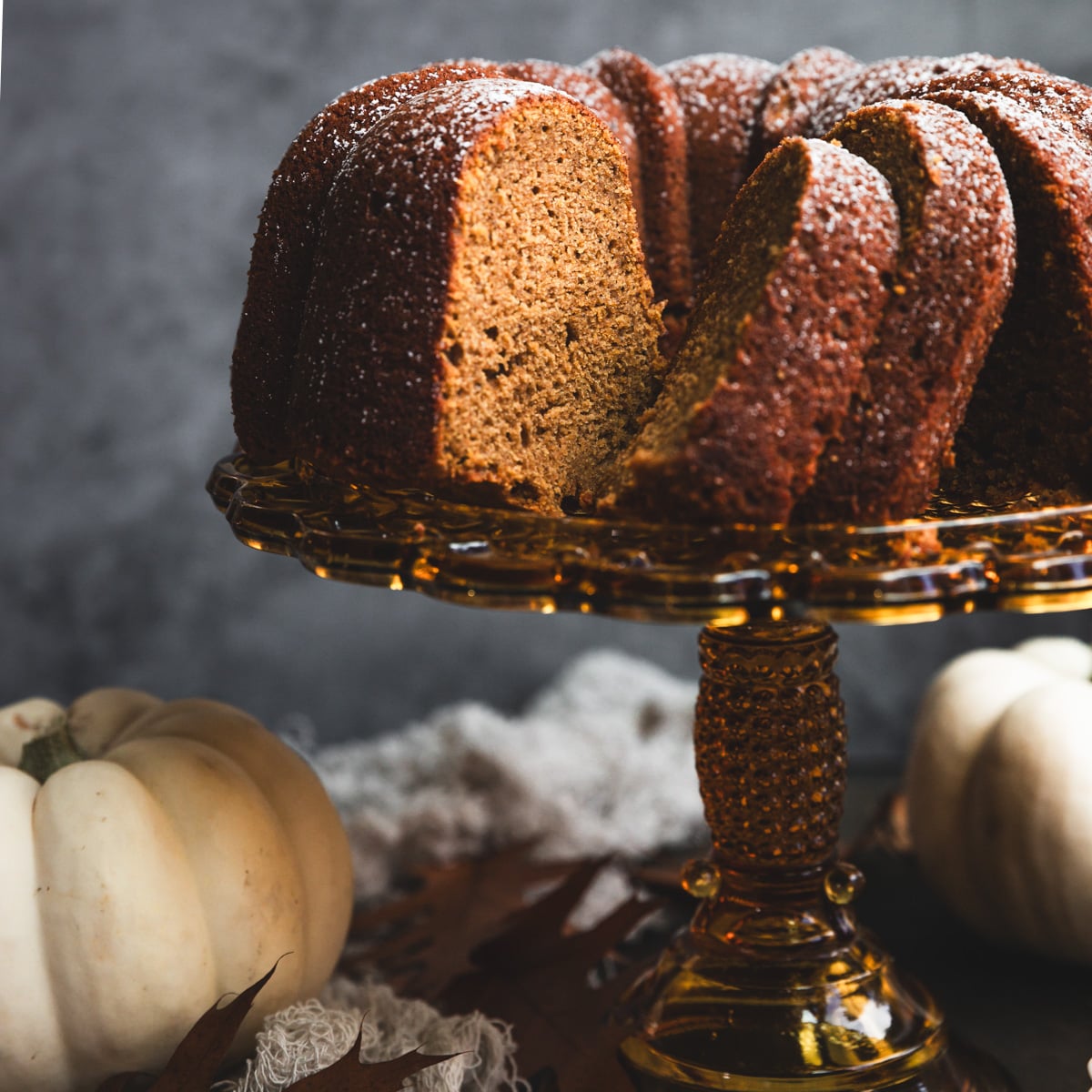 Pumpkin Gingerbread Bundt Cake {fresh ginger} - Cosette's Kitchen