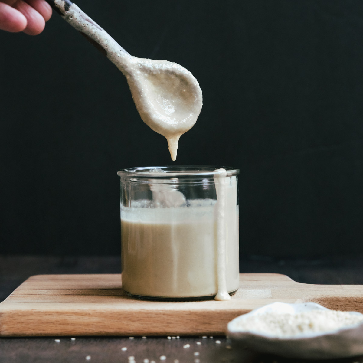 15 Minute Homemade Creamy Tahini - Cosette's Kitchen