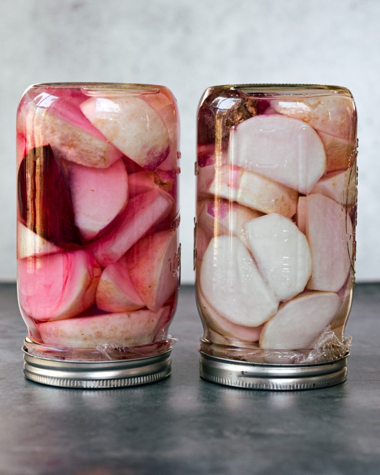 Lebanese Pickled Turnips - "Lifit" - Cosette's Kitchen